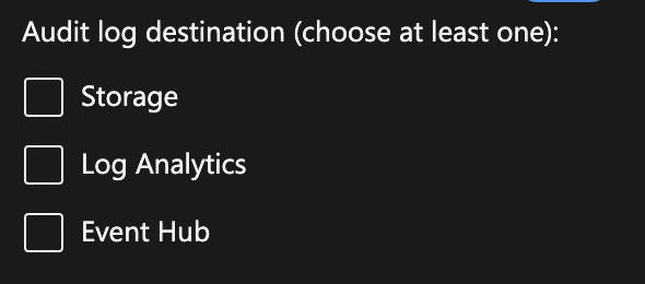 Sql Blobauditing Log Analytics And Eventhub Support · Issue 22063 · Azureazure Rest Api Specs