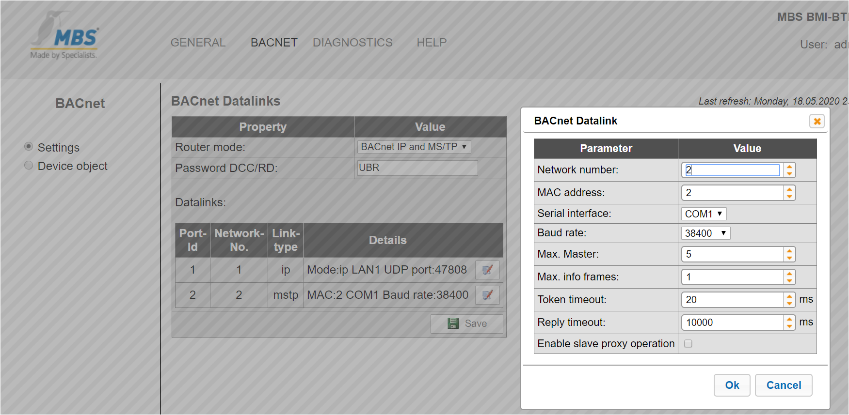 Unable to test BACnet mstp device using python script. · Issue #198 ...