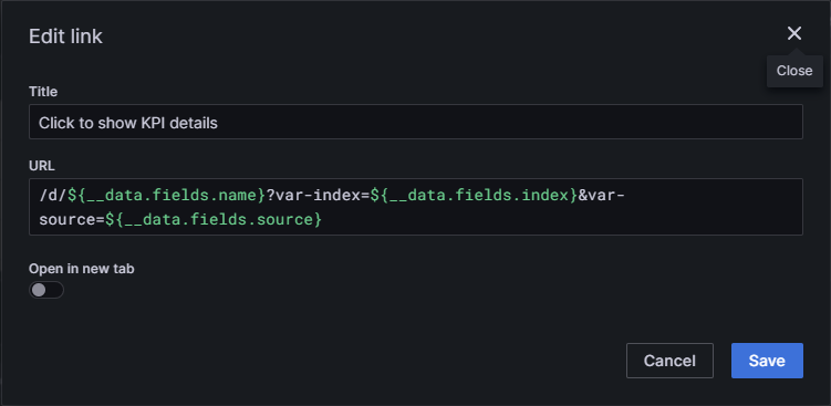 Data Links: Setting disable_sanitize_html breaks data links in Table panel · Issue #76609 ...