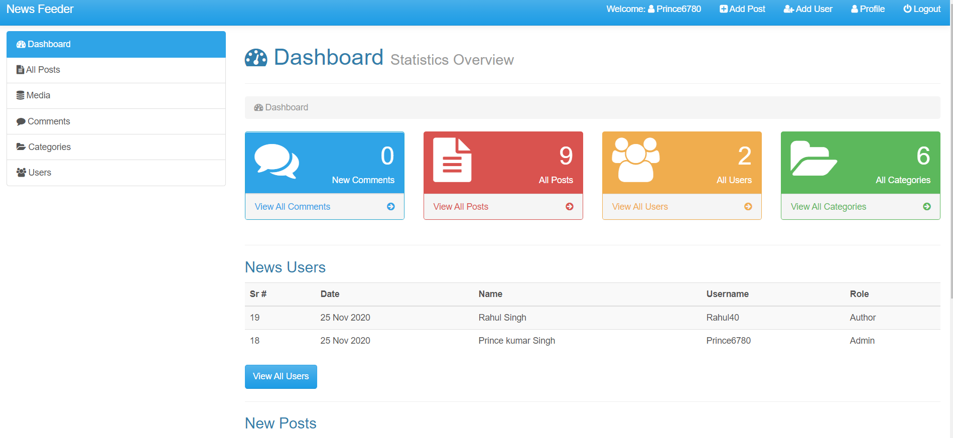 GitHub - prince6730/News-Feeder: News Feeder online news Portal where where user can view any ...