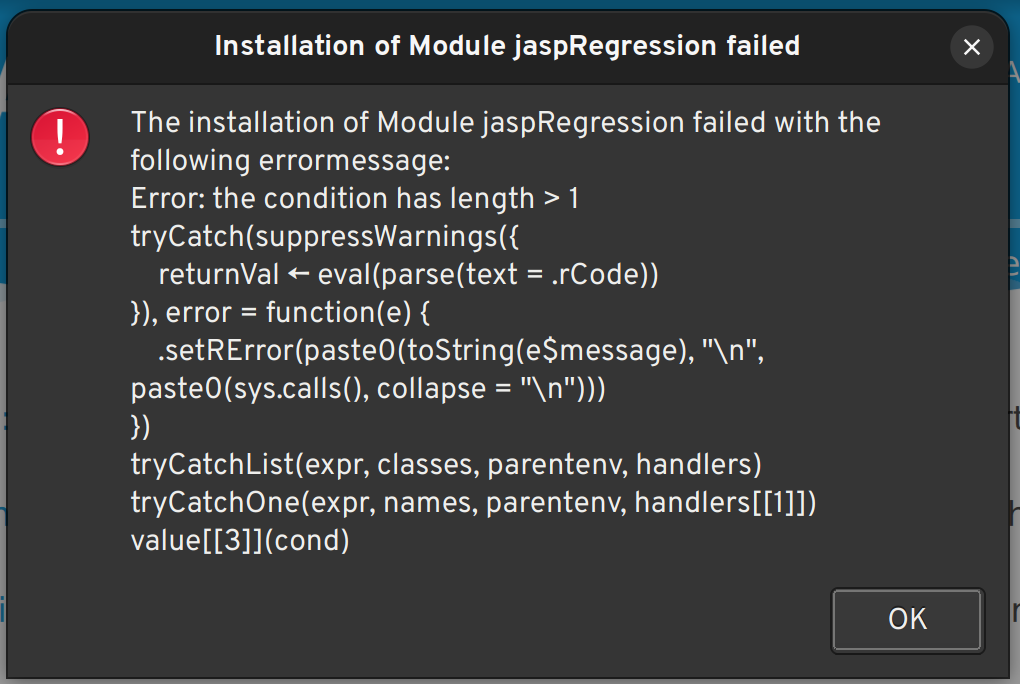 [Bug]: Can't install any developer modules under Ubuntu 20.04 · Issue #1659 · jasp-stats/jasp ...