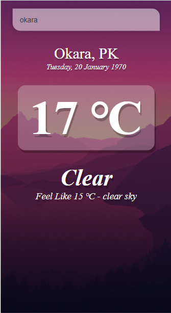 GitHub - Zareena-Tanveer/vue-weather-app: A weather app project using ... GitHub - Zareena-Tanveer/vue-weather-app: A weather app project using ...