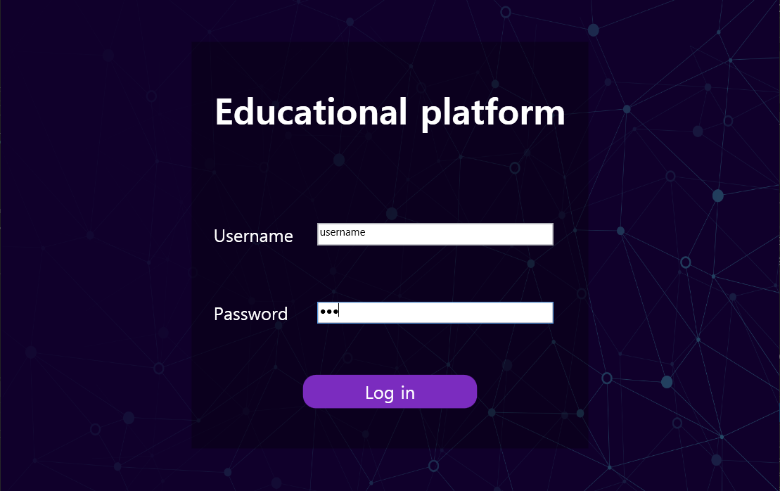 GitHub - MariaPindaru/Educational-platform