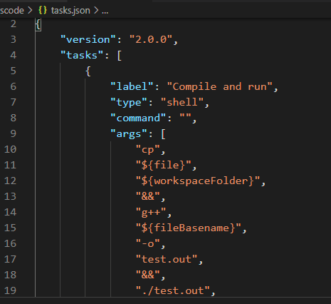No such File or Directory error · Issue #1 · jspw/VS-Code-Config · GitHub