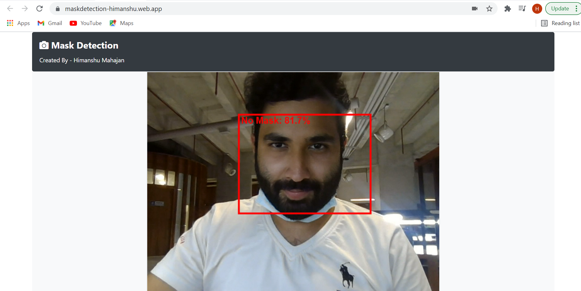 GitHub - HimanshuMahajan-Hub/Mask_Detection: https://maskdetection-himanshu.web.app/