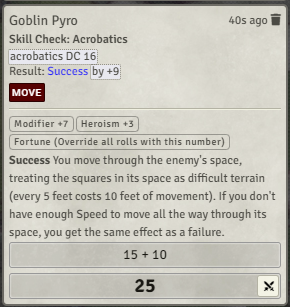 The check prompt should use action macros · Issue #10978 · foundryvtt/pf2e · GitHub