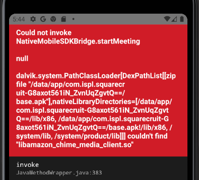 Error: packages.add(new NativeMobileSDKBridgePackage()) in MainApplication.java. cannot find ...