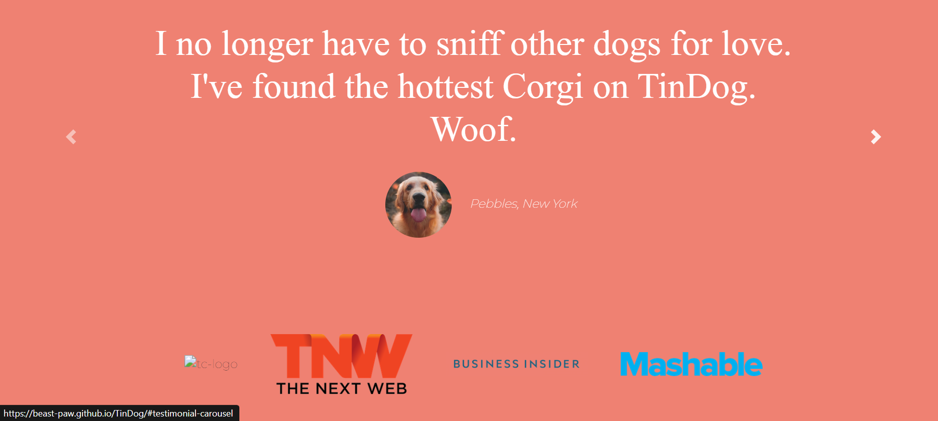 GitHub - beast-paw/TinDog: It’s a web application containing various pets, their breeds etc. It ...