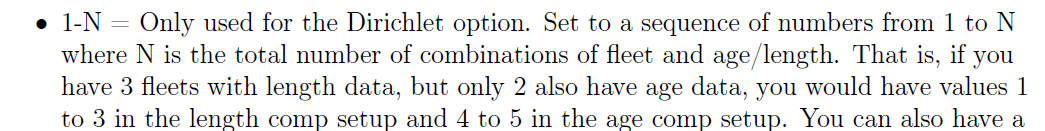 Numbering of D-M parameters when both length and age composition input (exceeds Nfleet) · Issue ...