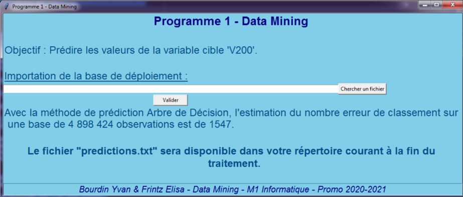 GitHub - Elisa-Frintz/Projet_Data_Mining: Projet Data Mining - Master 1 Informatique