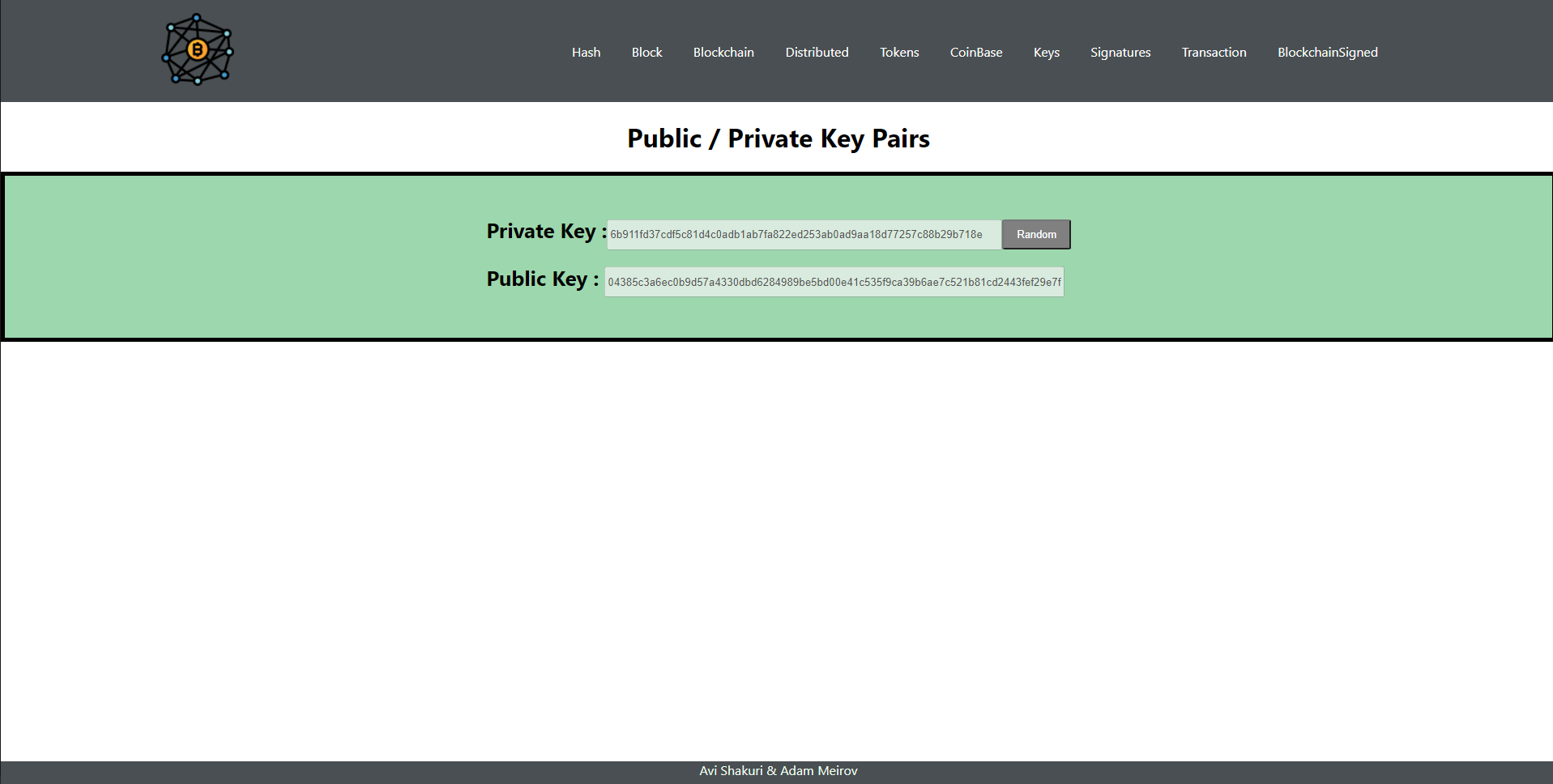 GitHub - ShakuriAvi/Blockchain-Frontend