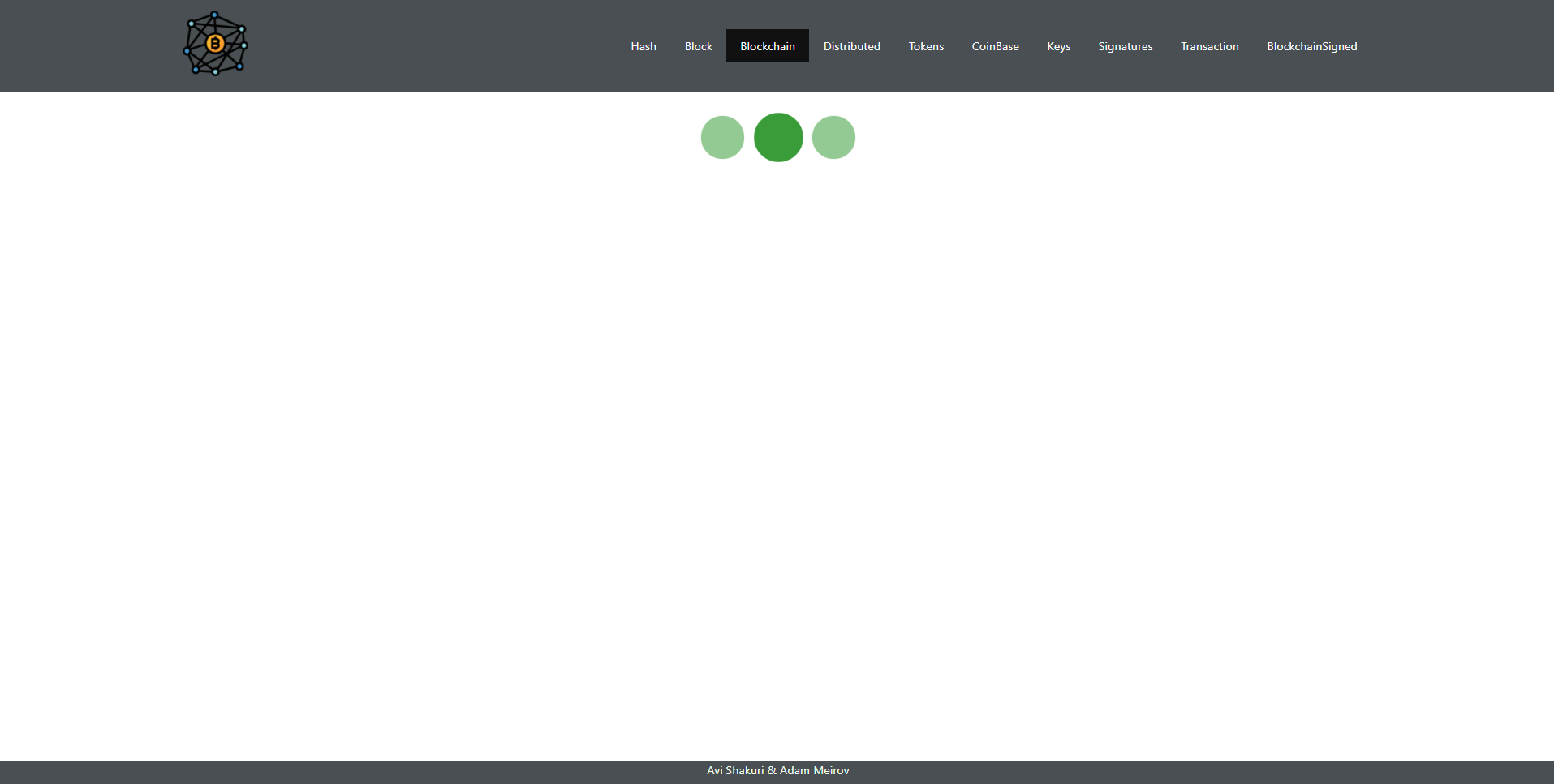 GitHub - ShakuriAvi/Blockchain-Frontend