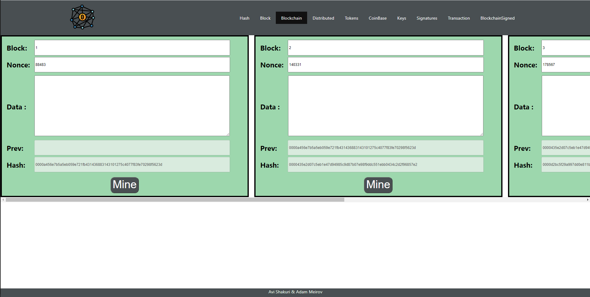 GitHub - ShakuriAvi/Blockchain-Frontend