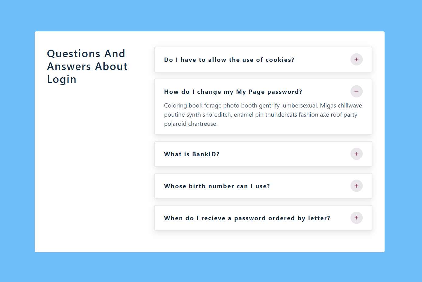 GitHub - letmejace/ReactAccordion