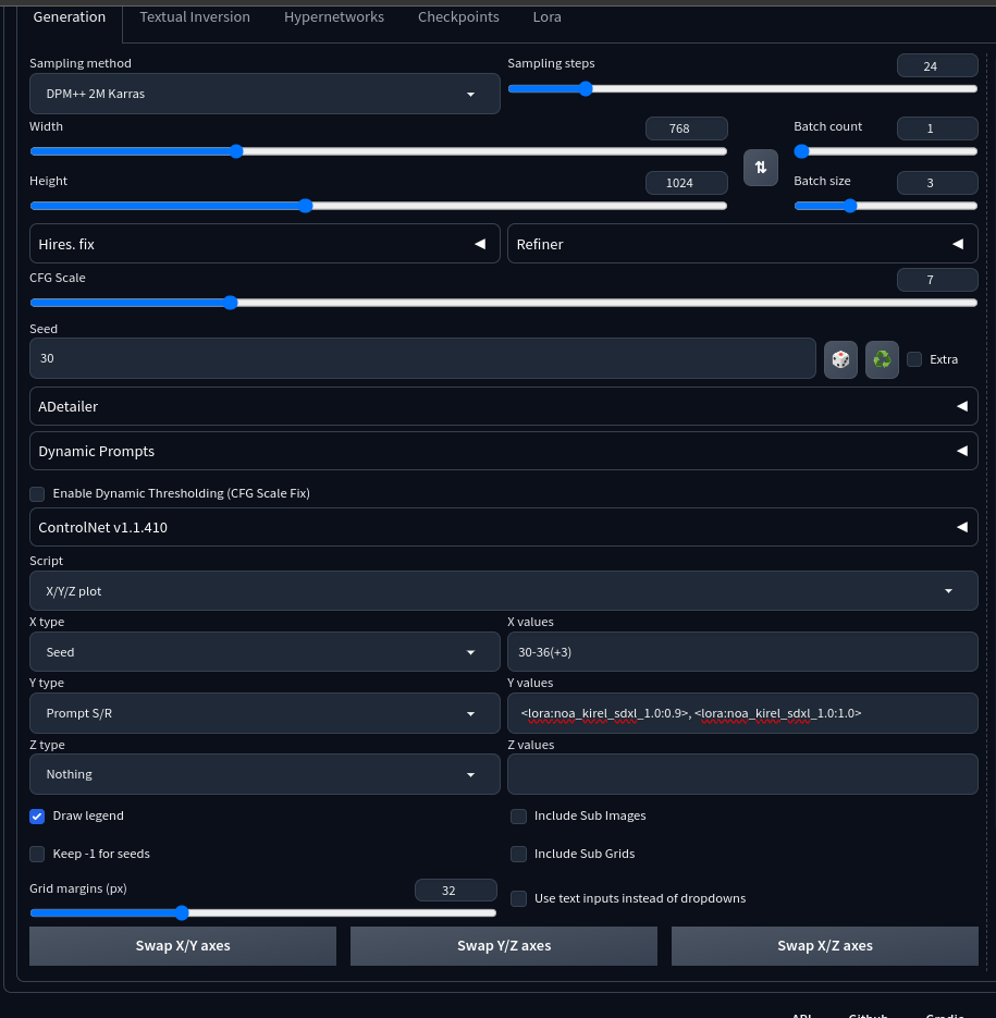 X/Y/Z script stopped respecting batch size and batch count - only single image generated per X/Y ...