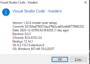 Problem in settings sync · Issue #106857 · microsoft/vscode · GitHub