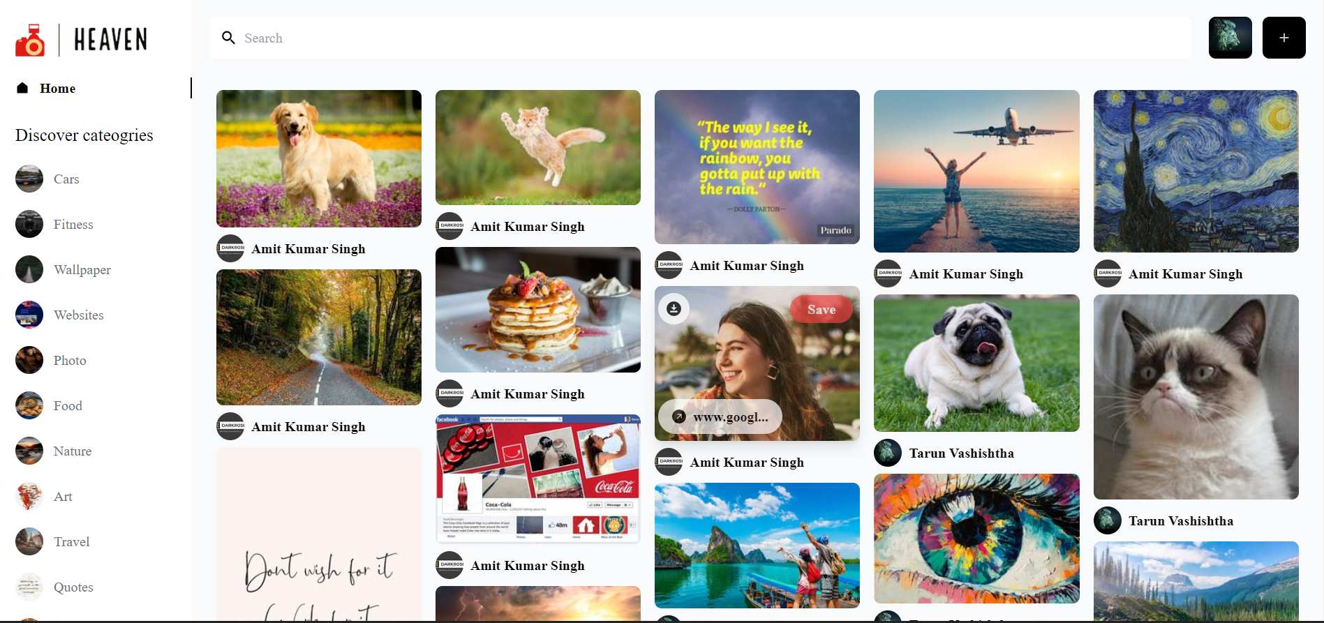 GitHub - tarunvashishth/Heaven-App