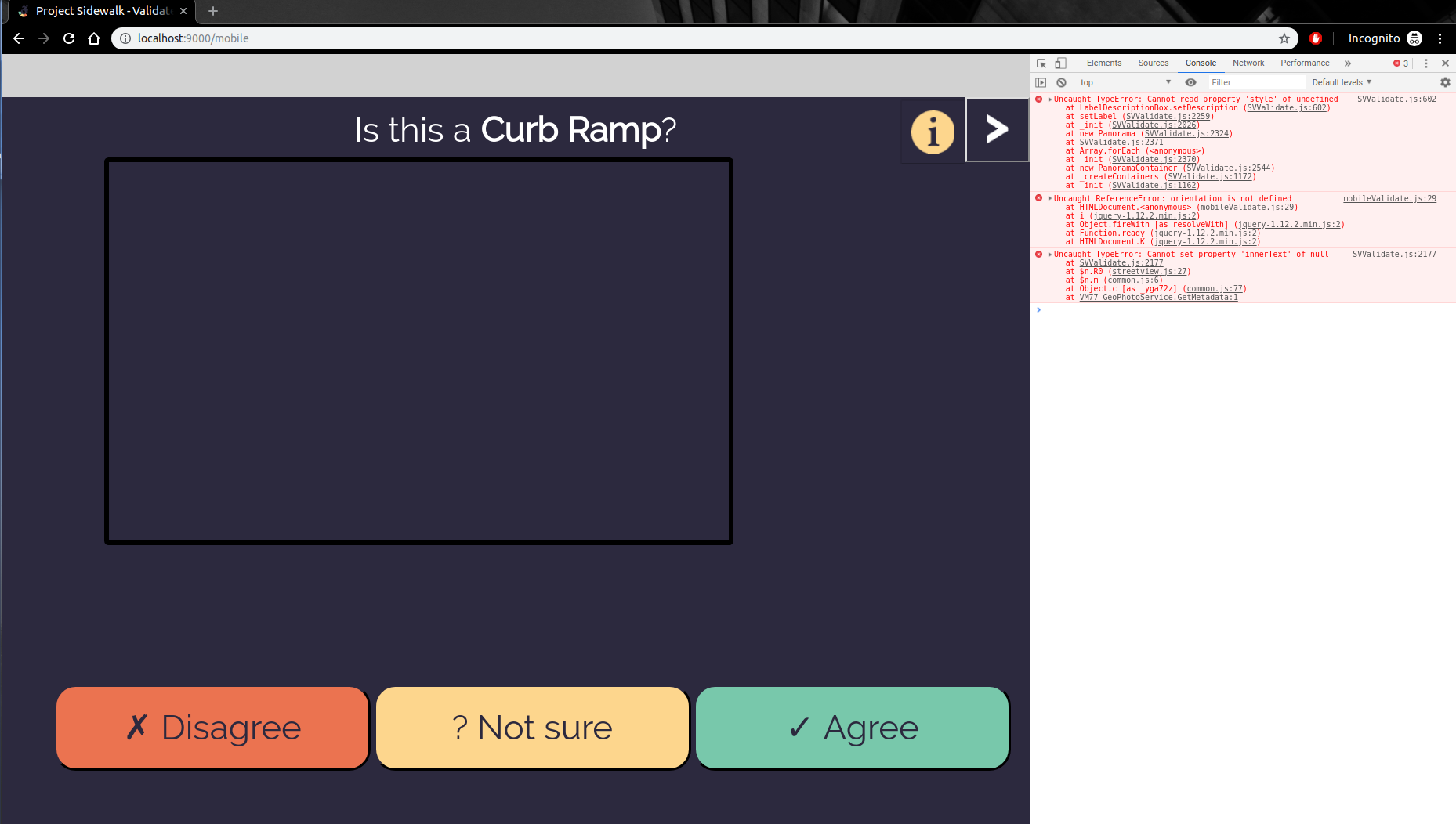 Prevent laptop users from going to mobile validation page · Issue #1917 · ProjectSidewalk ...