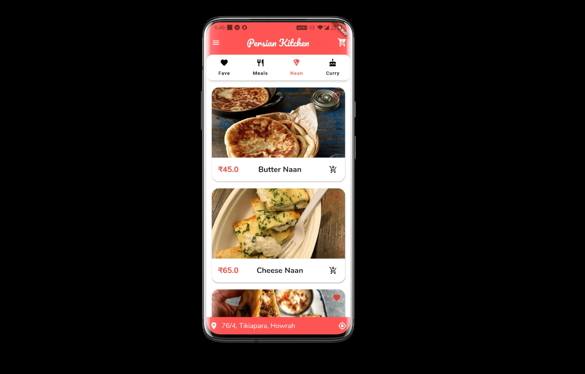 GitHub - ShadAfridi/PersianKitchen-Flutter: Cloud Kitchen Application