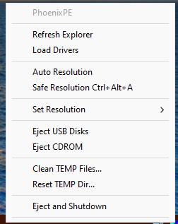 strange characters in menu · Issue #8 · PhoenixPE/PhoenixPE · GitHub