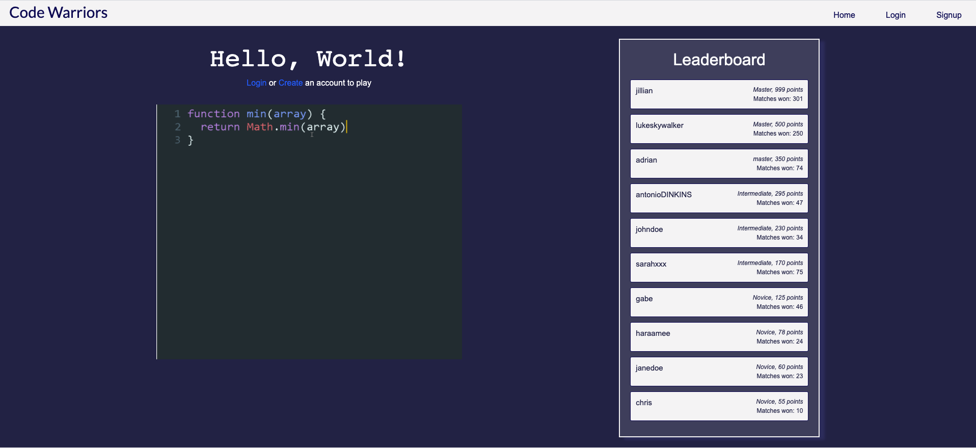 GitHub - Zucchini-FSA/Code-Warriors