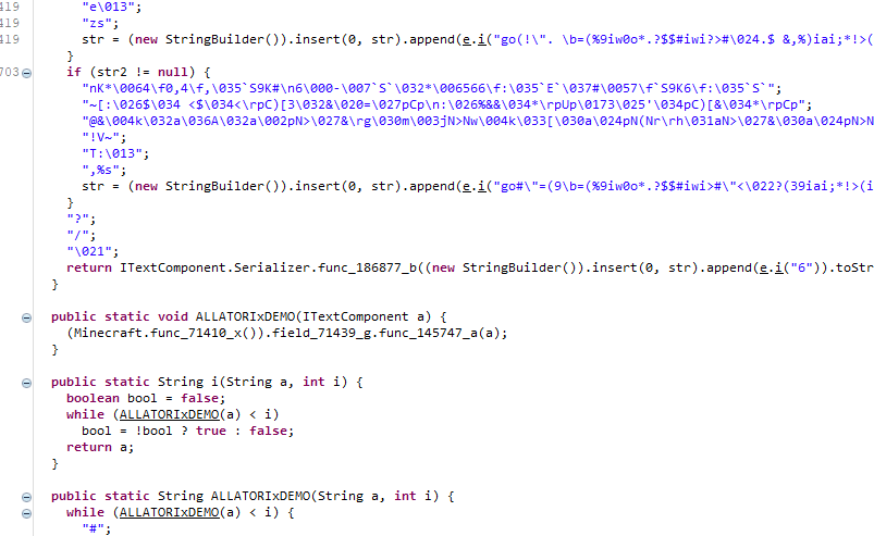 My deobfuscated file looks pretty much the same after deobfuscating ...