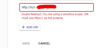 The provided keyfile does not define a valid redirect URI. · Issue #2254 · googleapis/google-api ...