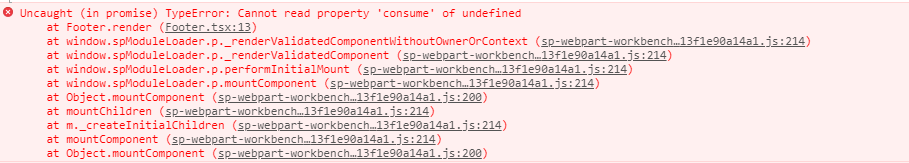 Uncaught (in promise) TypeError: Cannot read property 'consume' of undefined when trying to ...