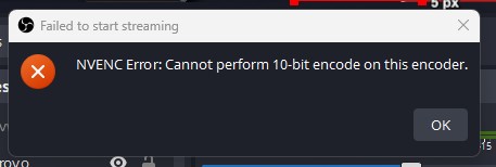 NVENC error · Issue #7100 · obsproject/obs-studio · GitHub