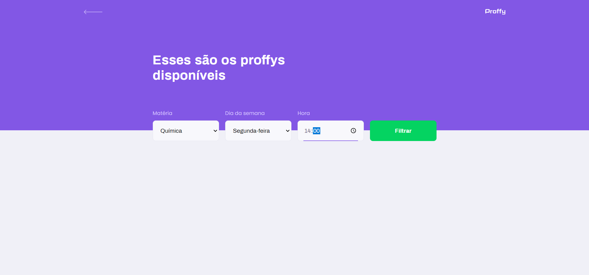 GitHub - MauricePS/Proffy: Projeto Desenvolvido na Next Level Week 2.0