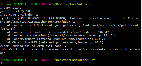 how to run (ex. yarn start) · Issue #1 · sihyeokpark/game-watcher · GitHub