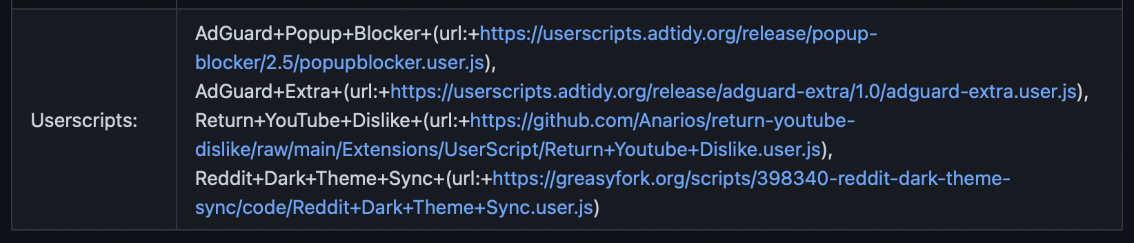 When reporting a website, the pre-filled information does not parse ...