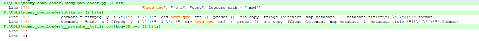 [Feature Request] HEVC H.265 · Issue #55 · Puyodead1/udemy-downloader · GitHub