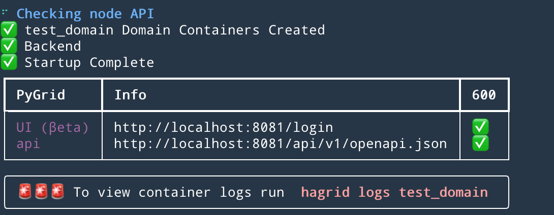 Styling Of Hagrid Launch Message · Issue 7114 · Openmined Pysyft · Github