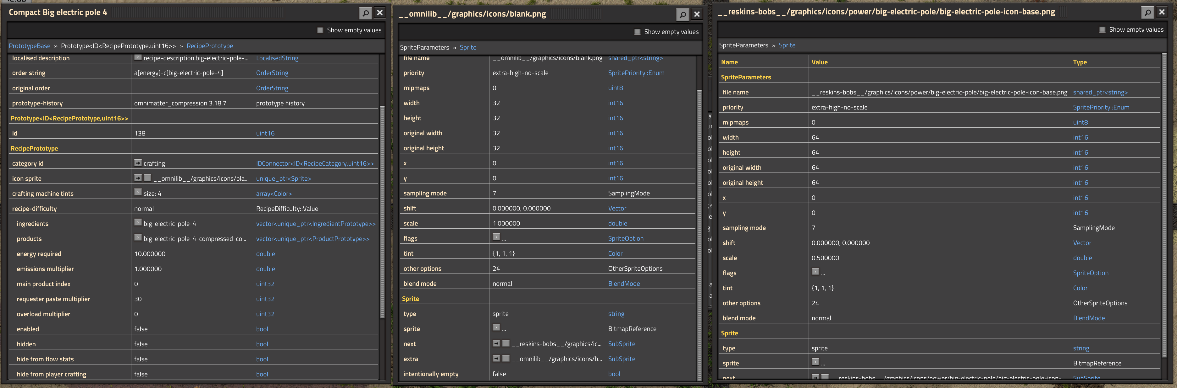 [BUG][omnicompression]Icons with inherited size are set to 32px and 0 ...