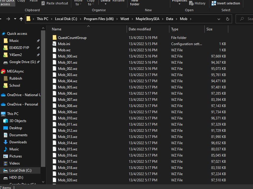 New MSEA patch v213 New WZ file structure · Issue #174 · lastbattle/Harepacker-resurrected · GitHub