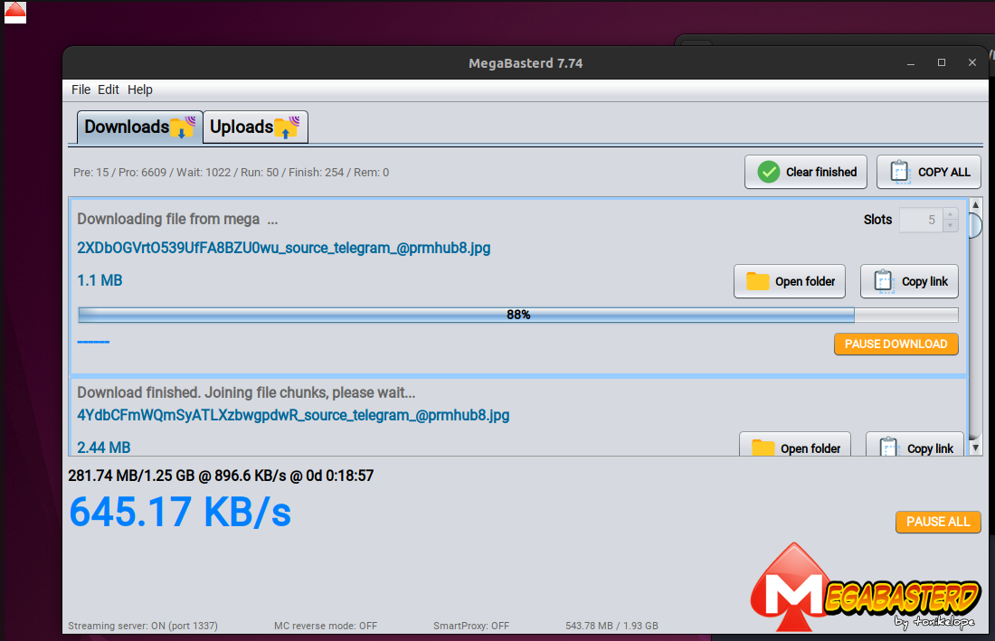 Linux systray JavaEmbeddedFrame · Issue #538 · tonikelope/megabasterd · GitHub