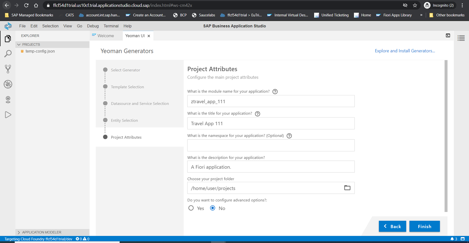 Run SAP Fiori Application With SAP Business Application Studio · Issue ...