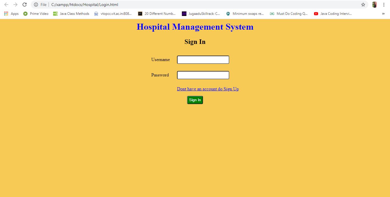 GitHub - rprakash78/Hospital-Management-System: This is a web ...