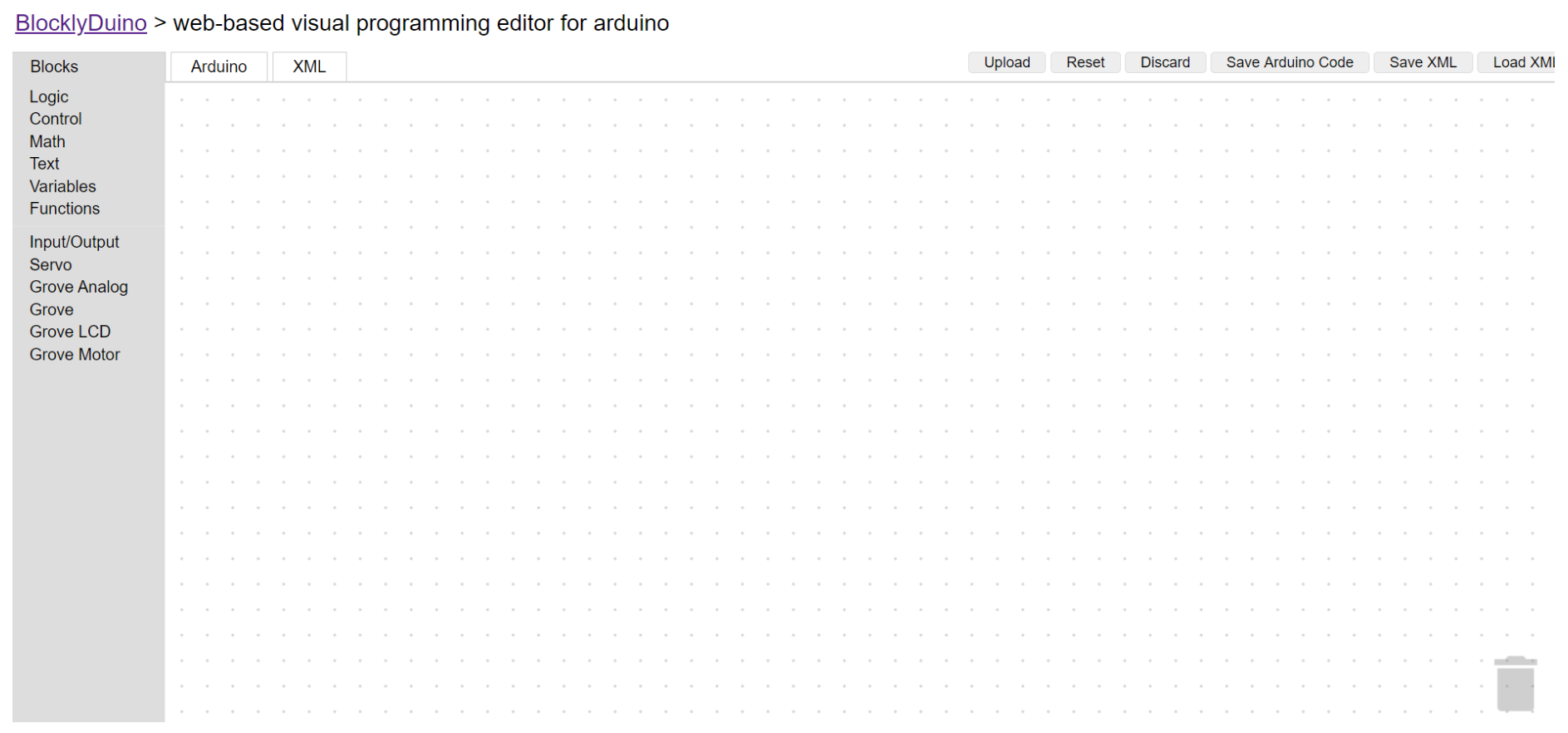 Something goes wrong in index.html after build.py · Issue #117 · BlocklyDuino/BlocklyDuino · GitHub