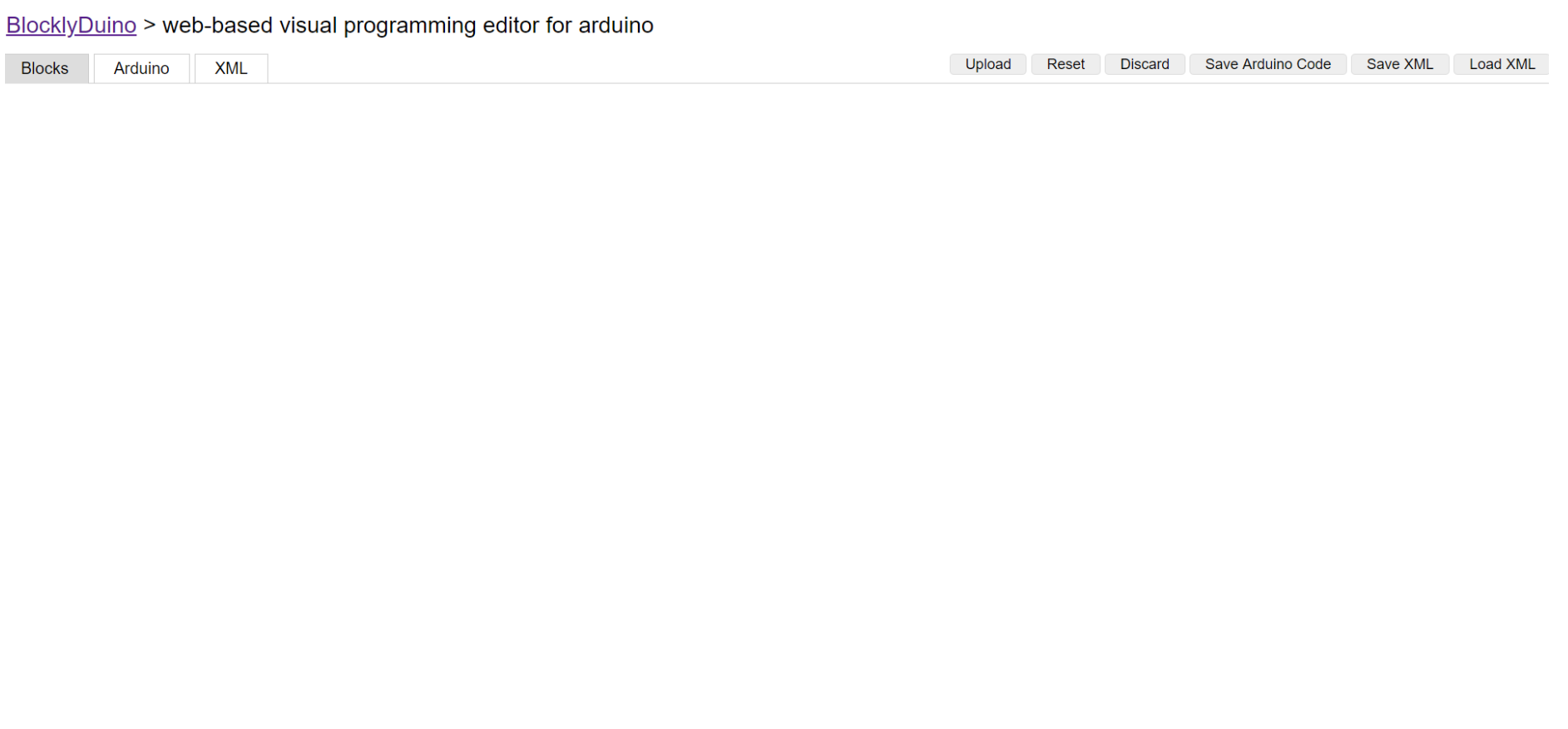 Something goes wrong in index.html after build.py · Issue #117 · BlocklyDuino/BlocklyDuino · GitHub