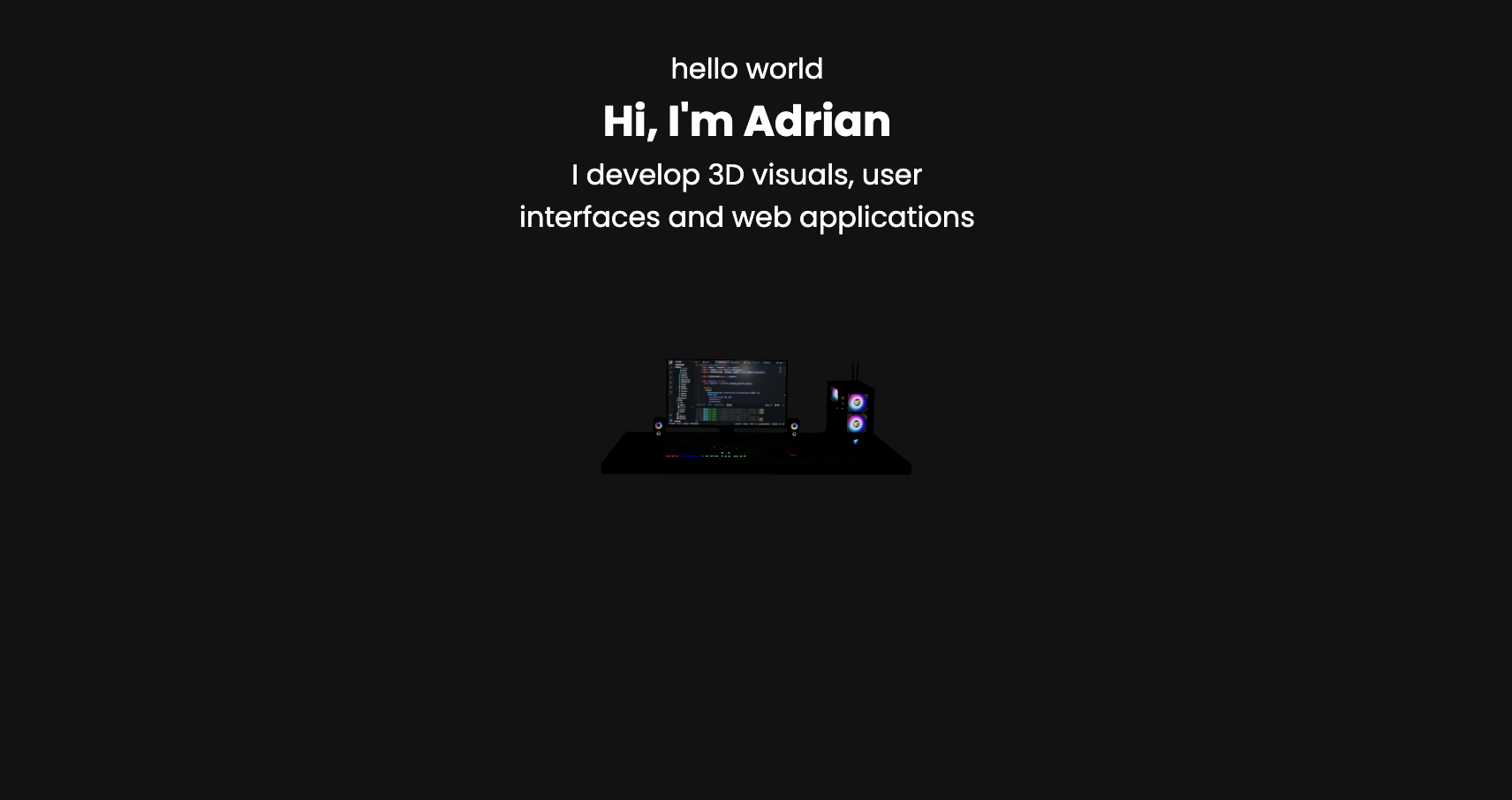 Blurry GLTF image · Issue #90 · adrianhajdin/project_3D_developer_portfolio · GitHub