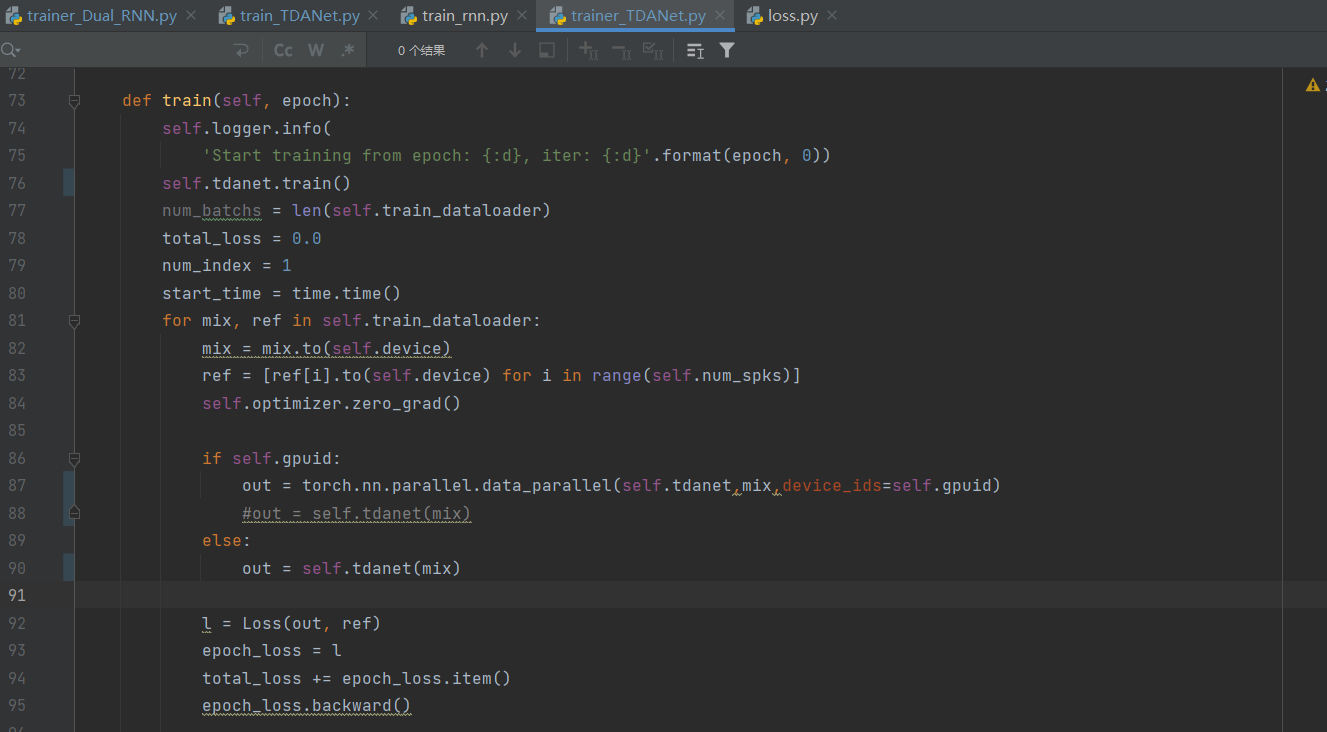 Dimention mismatch · Issue #5 · JusperLee/TDANet · GitHub