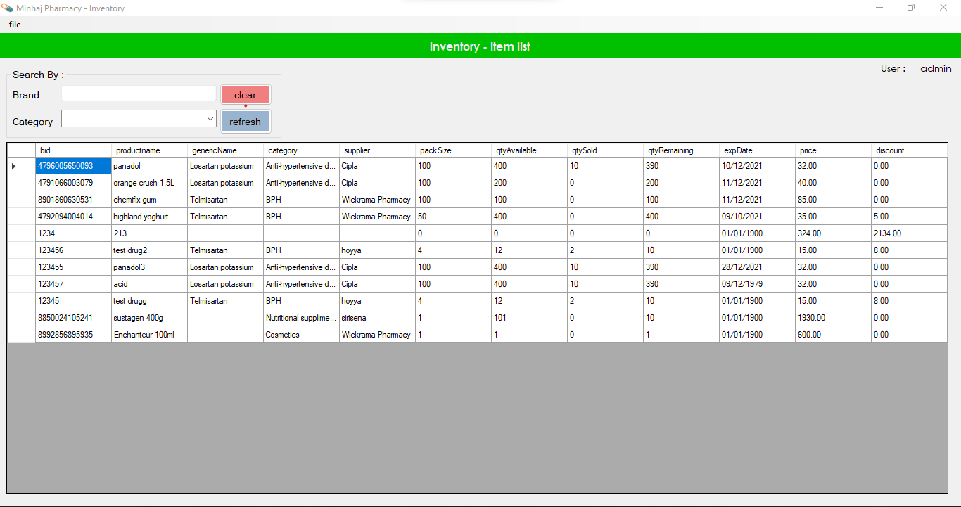 GitHub - abdullah12-alt/Pharmacy-Inventory-Management-System-with-c-: Pharmacy Inventory ...