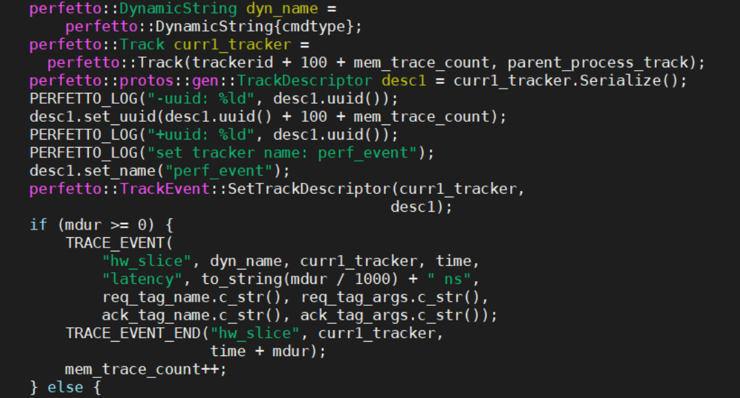 way of allowing event overlap in the same tracker using perfetto sdk · Issue #485 · google ...