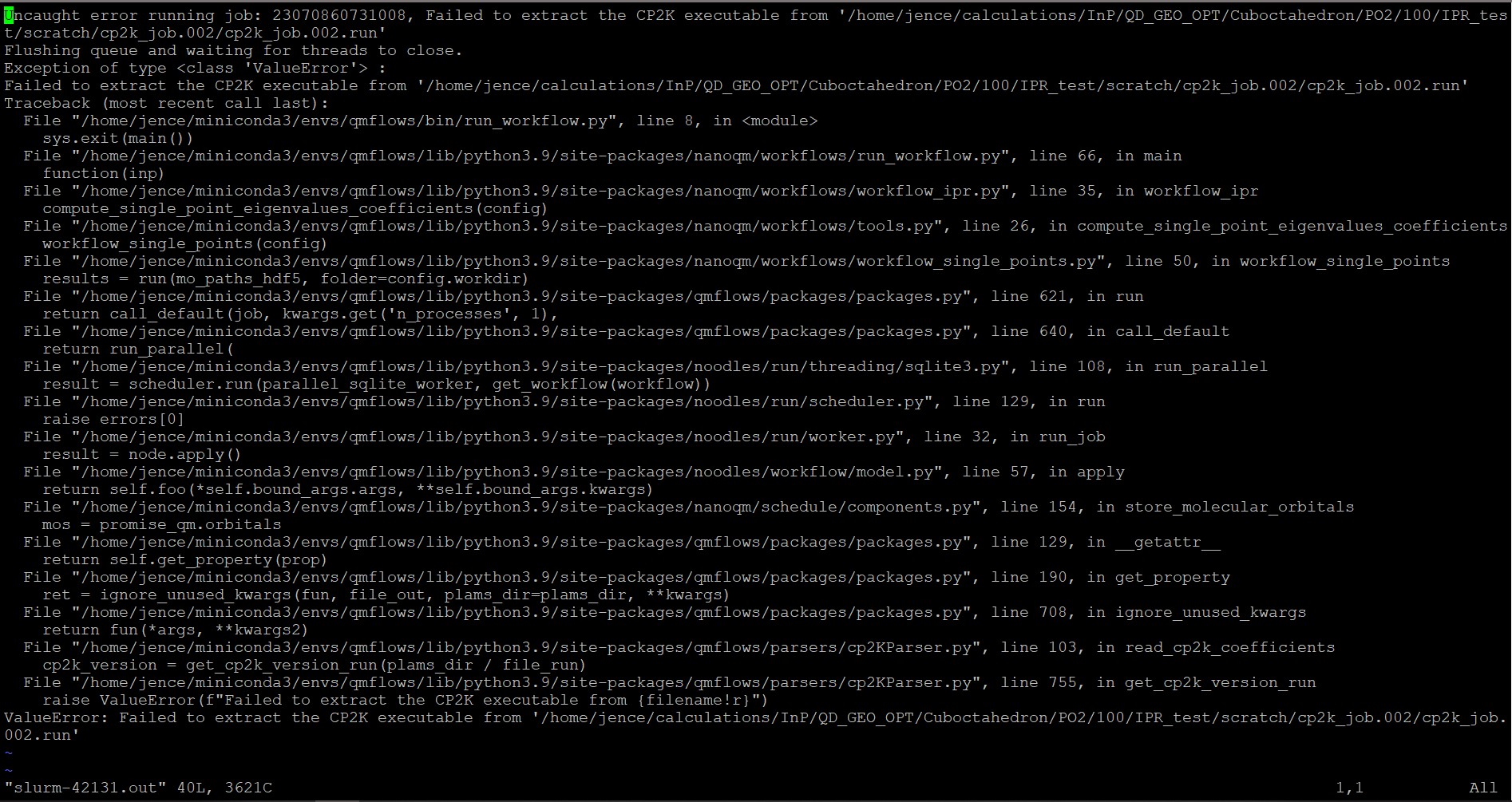 Reading molecular orbitals fails · Issue #336 · SCM-NV/nano-qmflows · GitHub