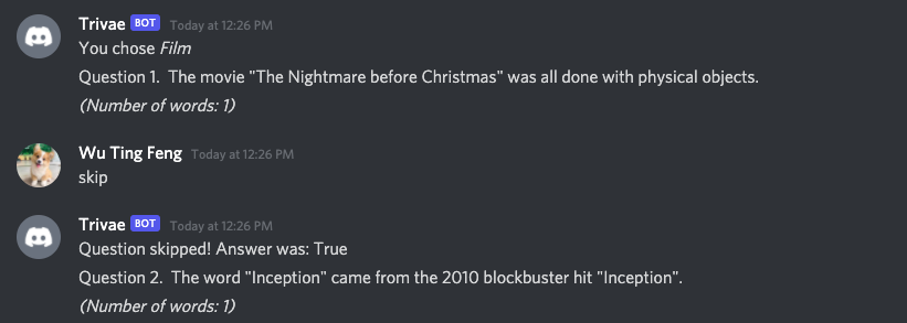 GitHub - soaza/Trivae: A discord trivia bot created to test various ...