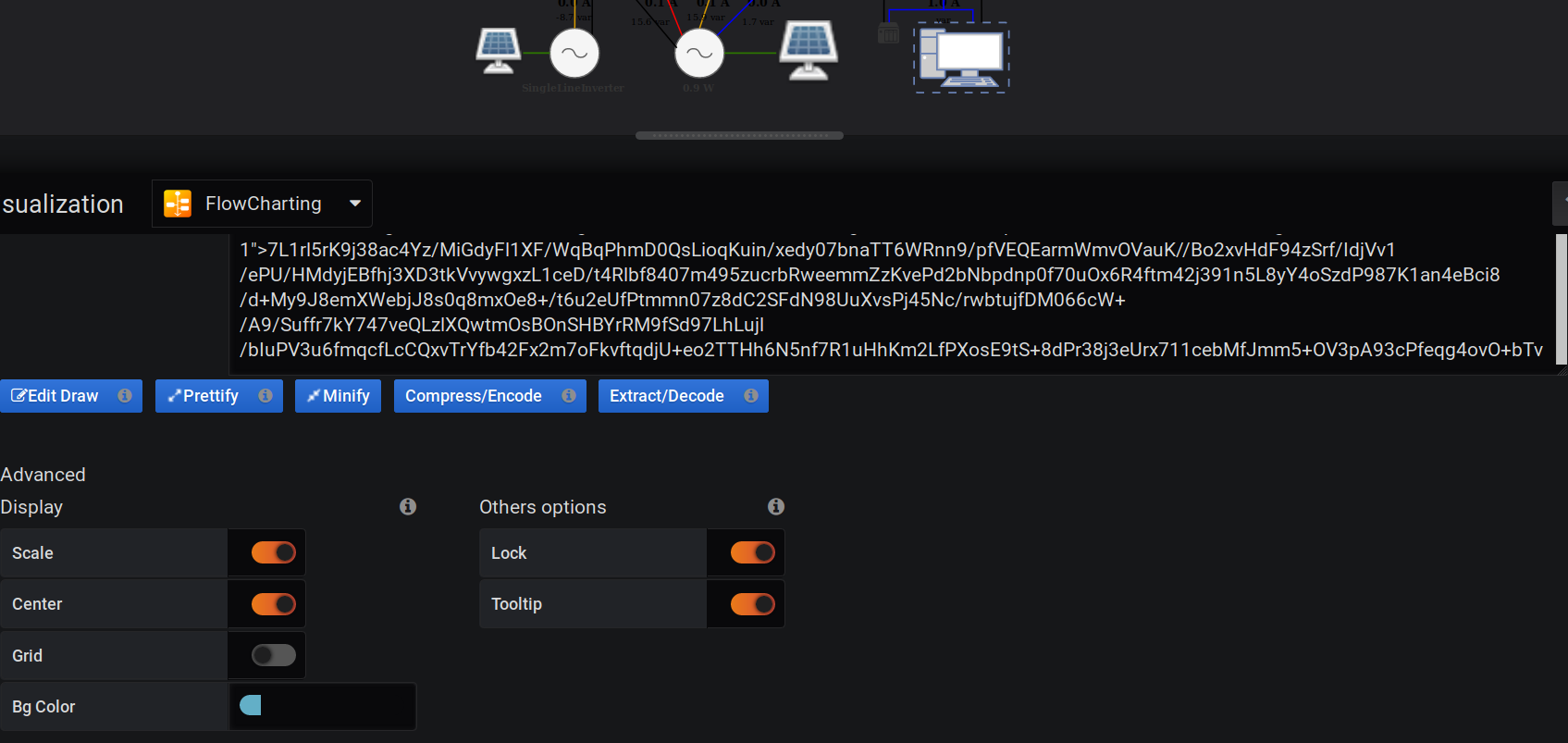 background color to transparant after selecting variable · Issue #44 · algenty/grafana ...