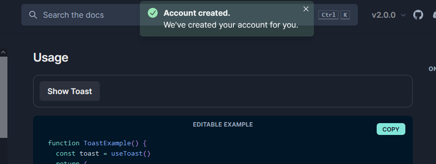 Default Toast Style Renders `subtle` Variant From Alert By Default · Issue 6017 · Chakra Ui 