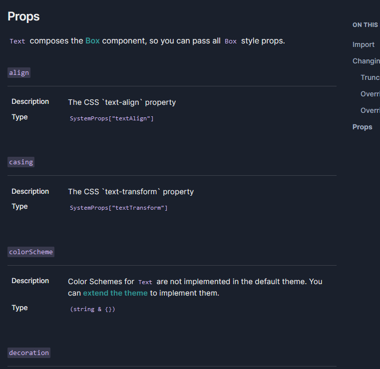 Update props table below components for better readability · Issue #709 · chakra-ui/chakra-ui ...